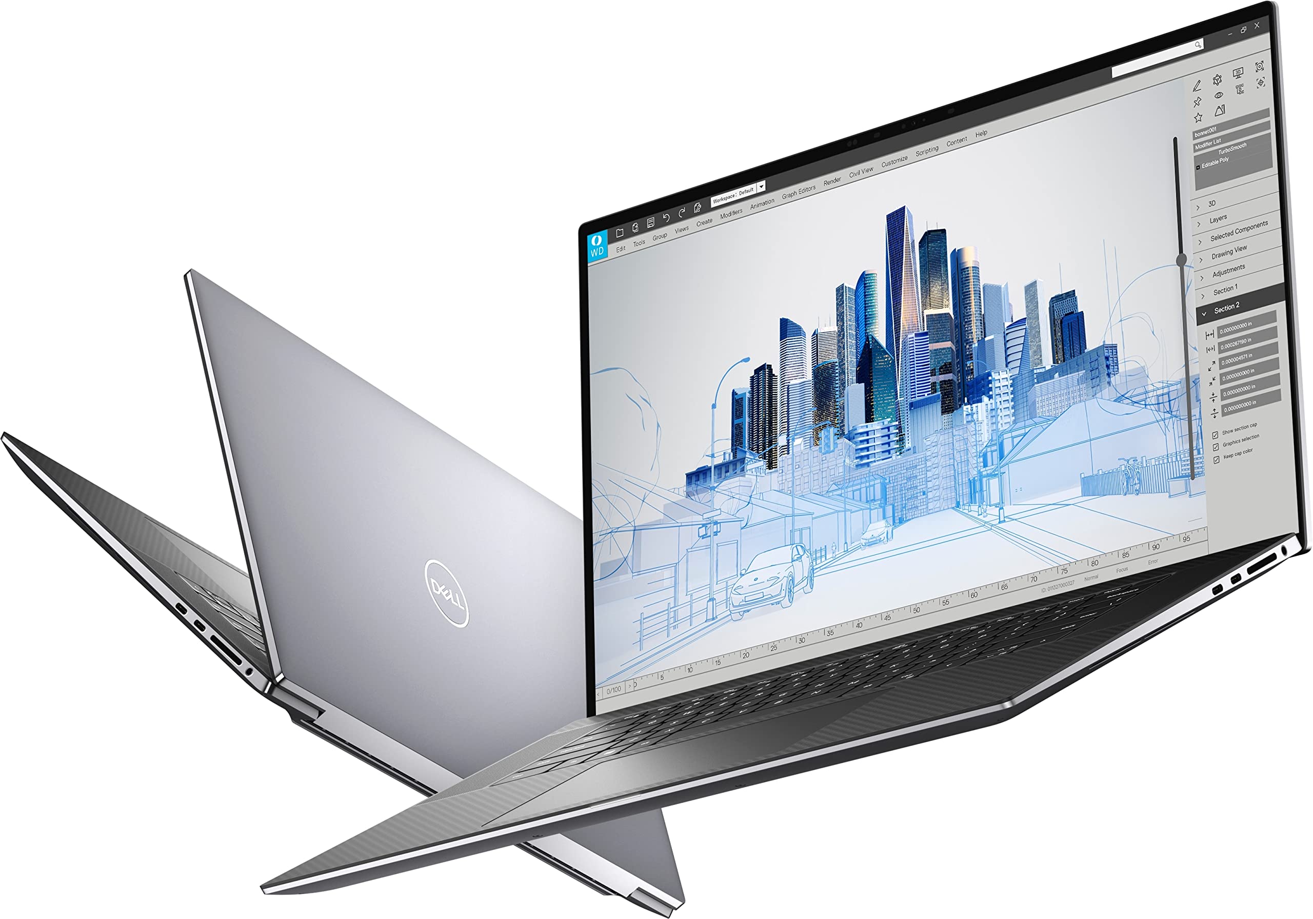 Dell Precision 5000 5760 Workstation Laptop (2021) | 17" 4K Touch | Core i9 - 4TB SSD - 64GB RAM - RTX A3000 | 8 Cores @ 5 GHz - 11th Gen CPU - 6GB GDDR6 Win 11 Pro (Renewed)