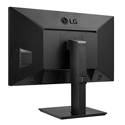LG 24MP750C-B 24" Full HD (1920 x 1080) IPS Display, with Built-in Full HD Webcam & Mic, USB Type-C (65W PD), Tilt, Height, Swivel, Bi-Directional Pivot Adjustable