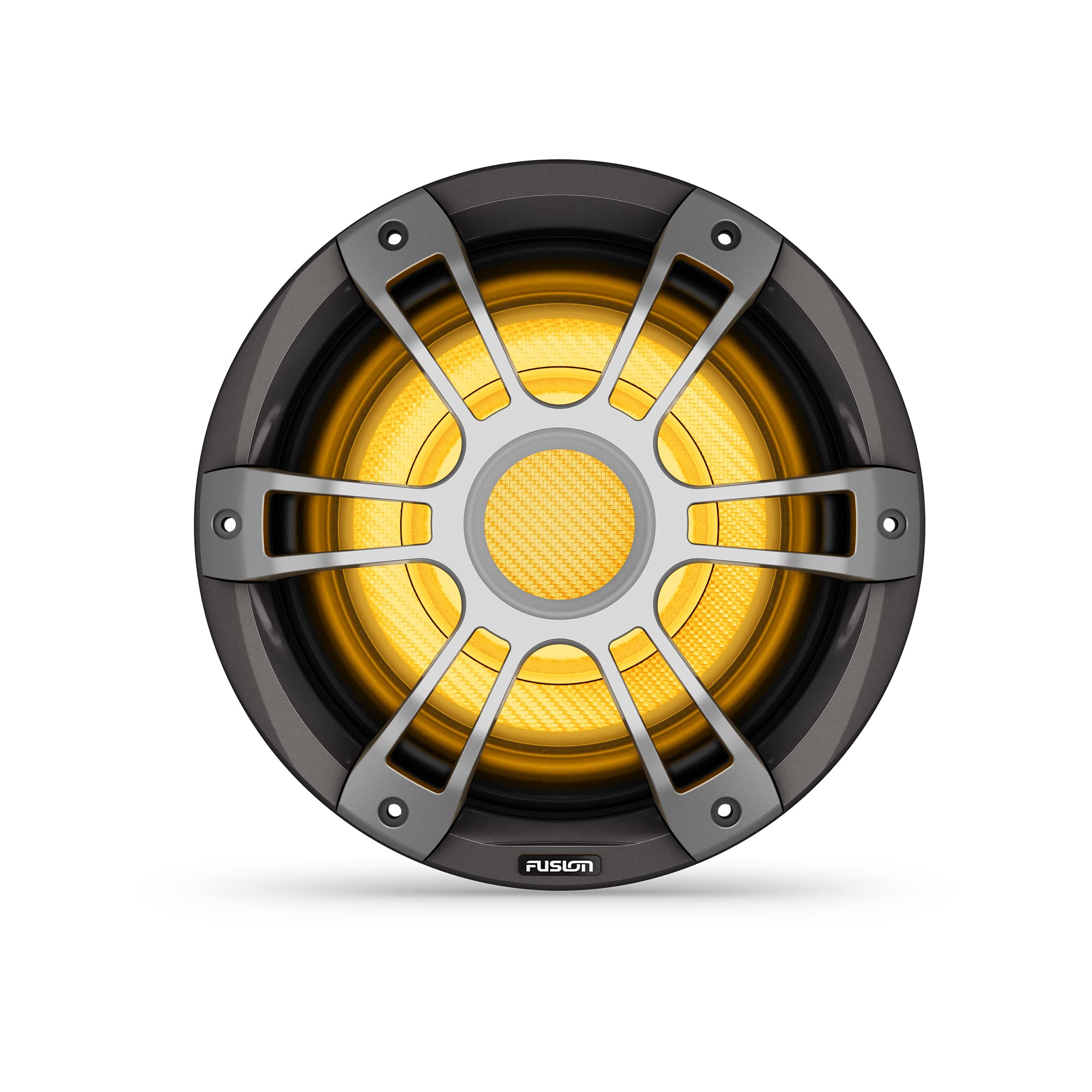 Garmin FusionĀ® Signature Series 3i Marine Subwoofers, 10" 600-watt CRGBW Sports Gray Marine Subwoofer