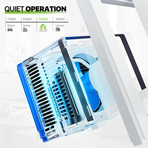 Magshion 6K BTU Window Air Conditioner, AC Window Unit with Remote Control and Washable Filter, Quiet Operation, Ideal for Rooms up to 450 Square Feet