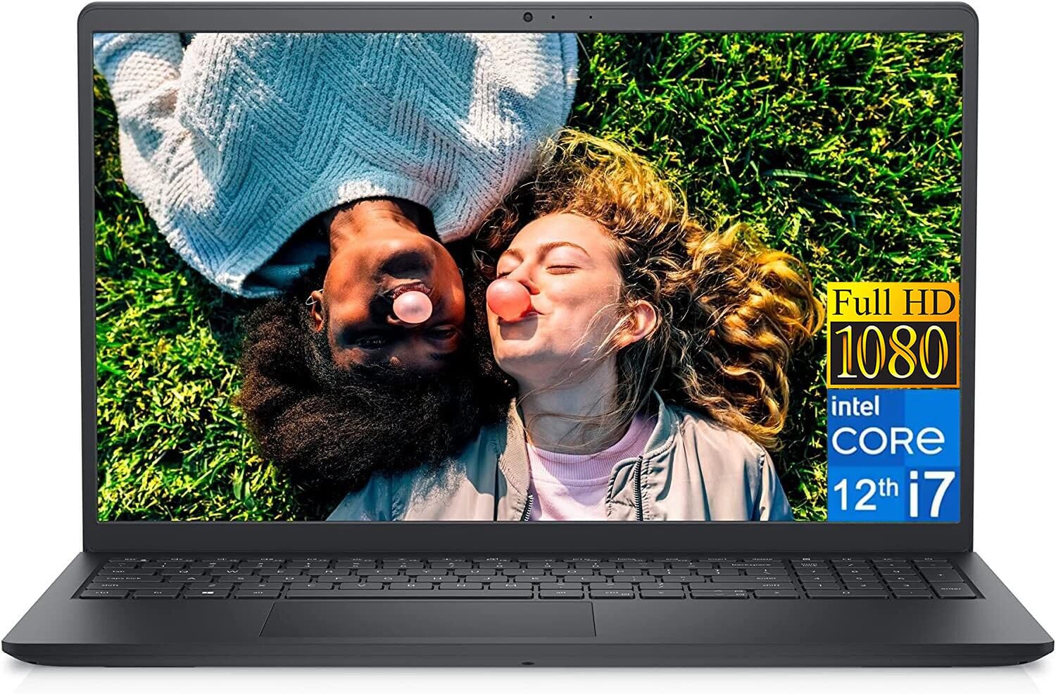 Dell 2023 Newest Inspiron 15 3520 Laptop, 15.6'' FHD Display, Intel Core i7-1255U (10 cores), 64GB RAM, 2TB SSD, Intel Iris Xe Graphics, USB Type-A, Wi-Fi 6, Webcam, Anti-Glare, Windows 11 Home