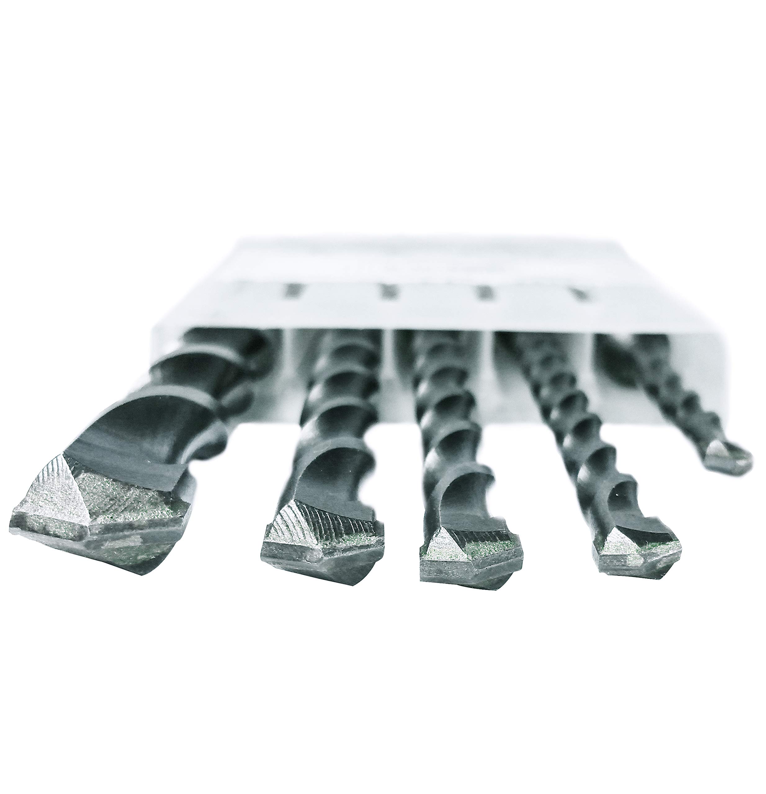 Makita 5 Piece - SDS-Plus Drill Bit Set For SDS+ Rotary Hammers - Aggressive Drilling For Concrete & Masonry - Carbide Tipped Bits