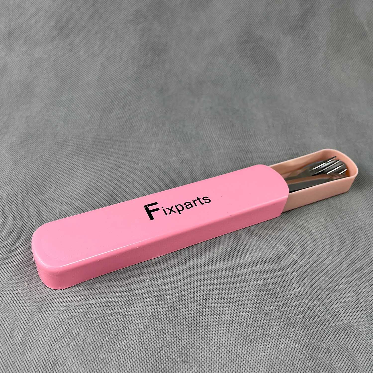 Fixparts Tableware, namely, knives, forks and spoons - Silver Plastic Silverware - Plastic Silverware Heavy Duty