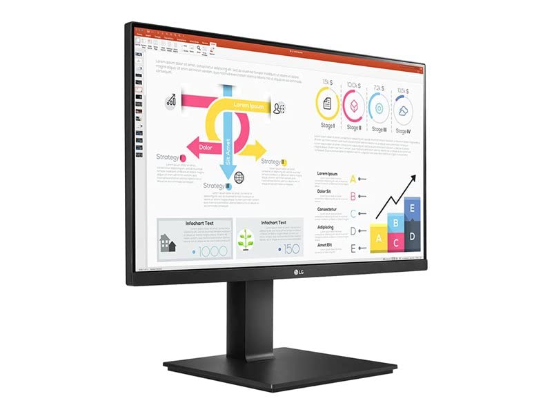 LG Electronics 24BP75Q-B 23.8 inch 1000:1 5ms QHD HDMI/Displayport/USB IPS Edge LED Monitor (Renewed)