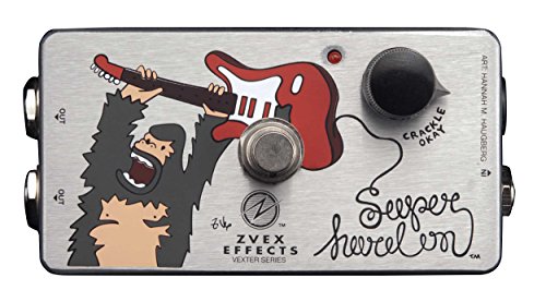 ZVEX Effects Super Hard On Vexter Series Ultra High-Impedance Preamp Boost Guitar Pedal