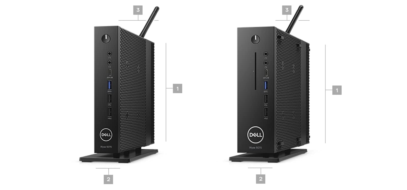 Dell Wyse 5070 Desktop (2018) | Core Celeron - - 4GB RAM | 4 Cores (Renewed)