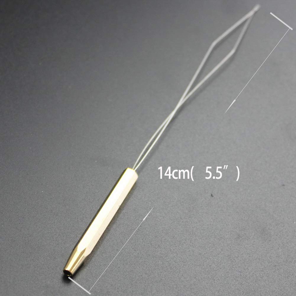 Easy to Use Professional Fishing Knot Tying Tool - Ergonomic Design, 14cm Compact and Lightweight, for Fly Fishing Enthusiasts - Quick and Easy Hook Line Knotter Tie Nail Tool Tackle