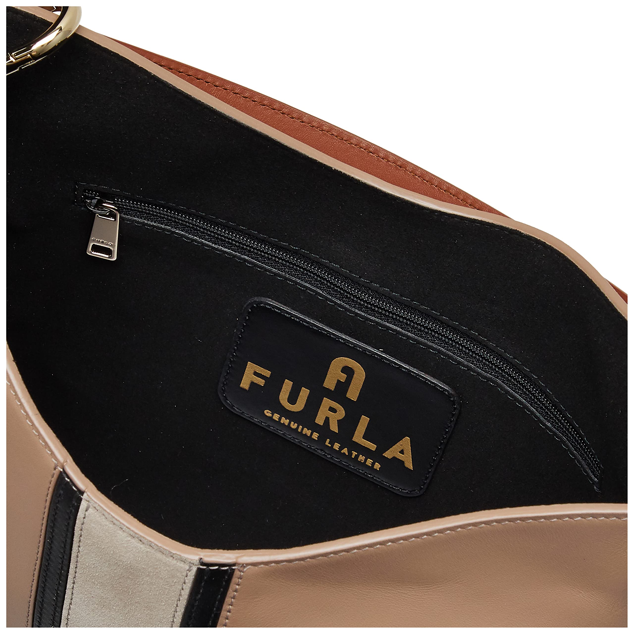 Furla 9023-1560S SIRENA M HOBO Women's Tote Bag, Toni Gray