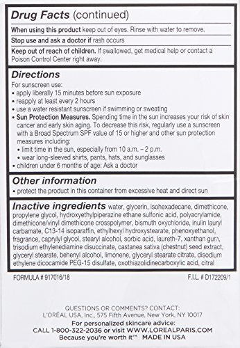 Dark Spot Corrector Face Moisturizer with SPF 30 for Even Skin Tone by L’Oreal Paris, Youth Code Anti-Aging Day Cream, Non-greasy, 1.7 oz.