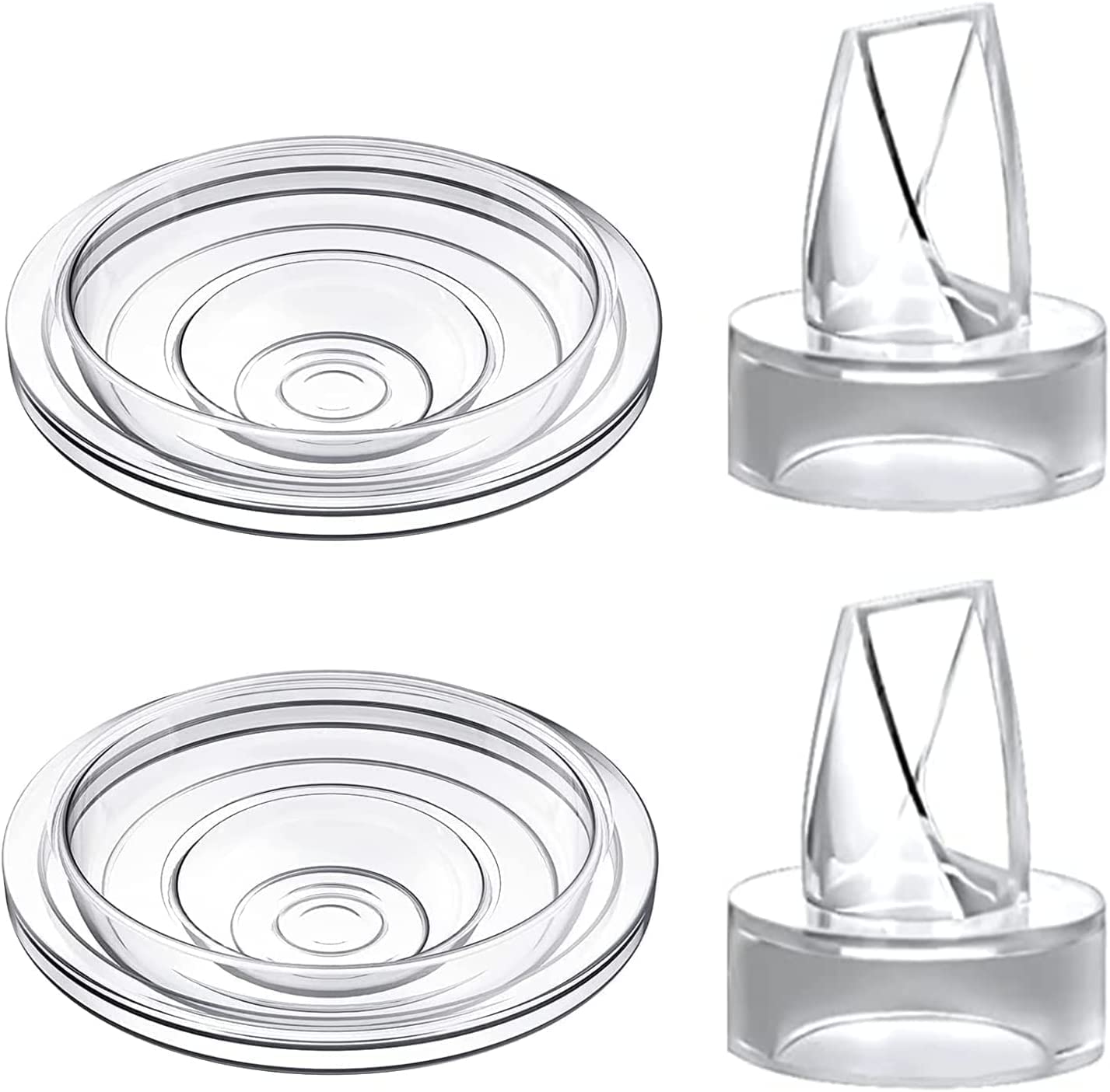 Flange Insert 19mm Suitable S9/S10/S12,Wearable Breast Pump Shield/Flange Insert,Milk Collector 24mm Universal (19mm)