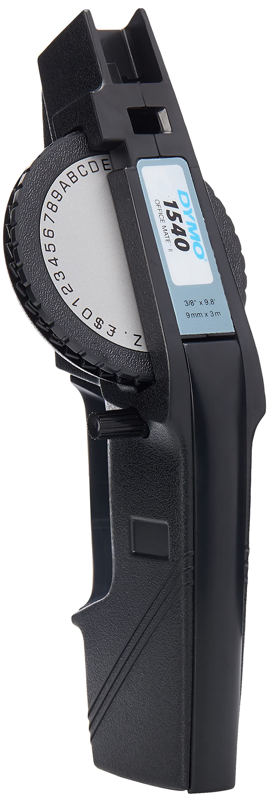 DYMO Office Mate II Embossing Label Maker (154000),Black (Renewed)