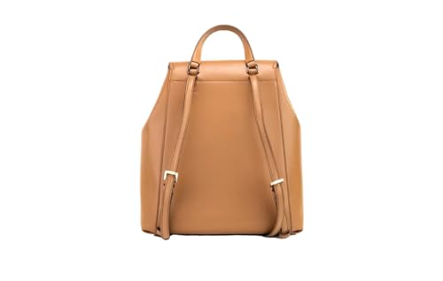 Michael Kors Phoebe Medium Zip Pocket Backpack Vanilla MK Signature