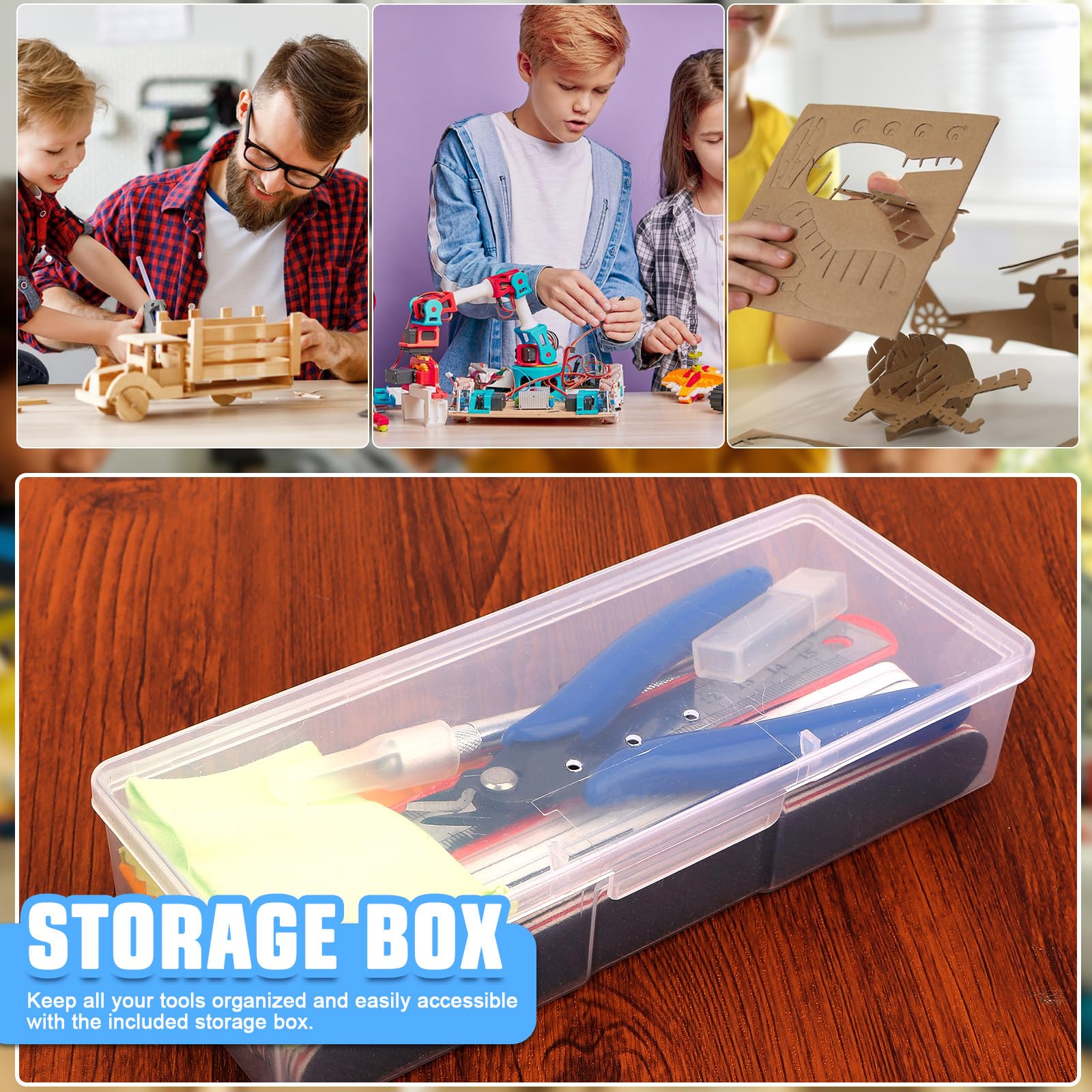 Professional 25PCS Gundam Model Tools Kit Hobby Building Tools Craft Set Gundam Modeler Basic Tools for Basic Model Building, Repairing and Fixing