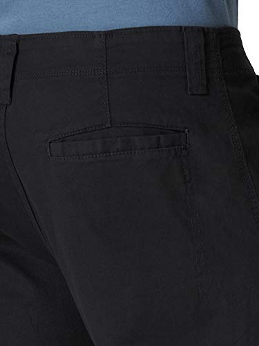 Wrangler Authentics mens Relaxed Fit Stretch Cargo Casual Pants, Black, 34W x 32L US