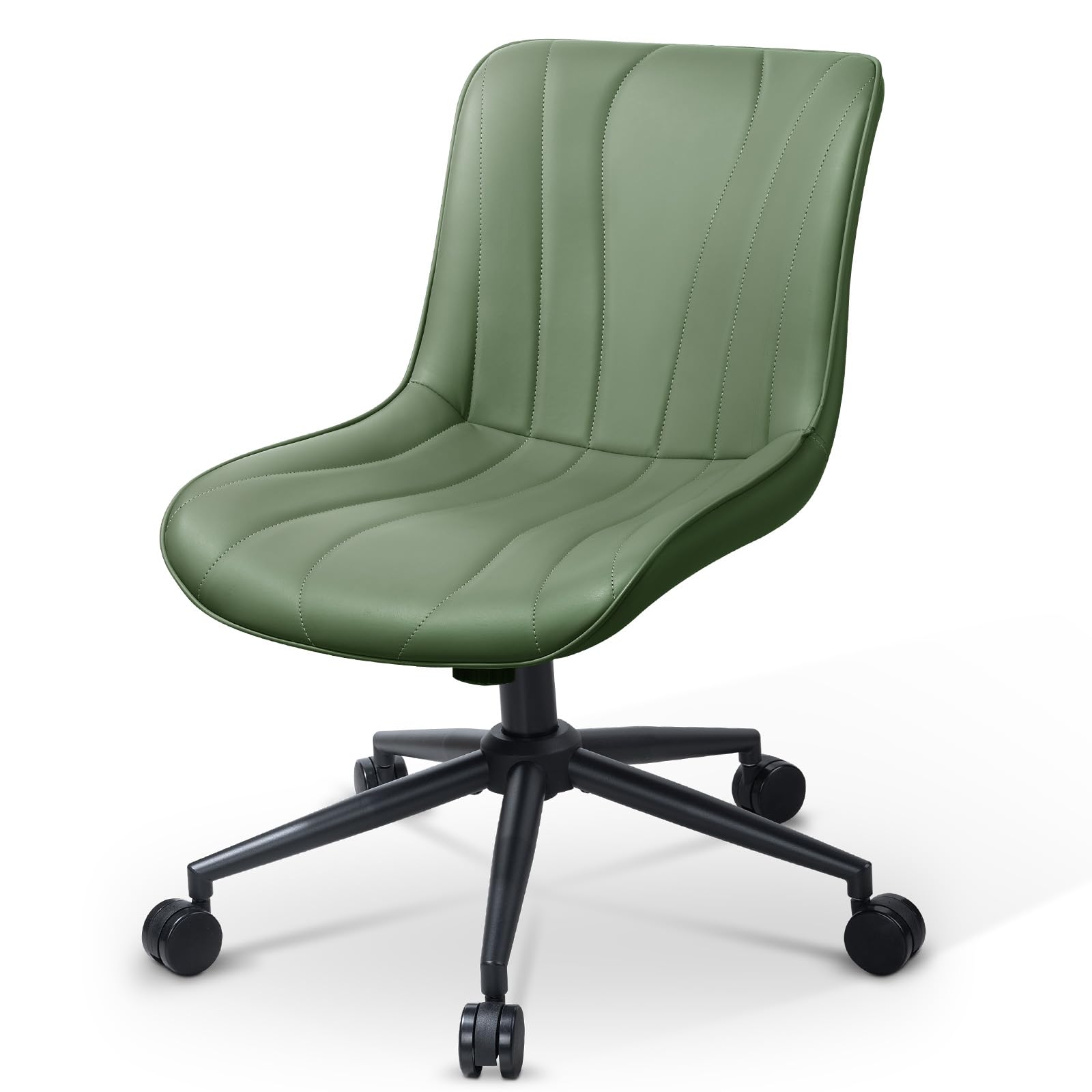 naspaluro Modern Office Chair Olive Green
