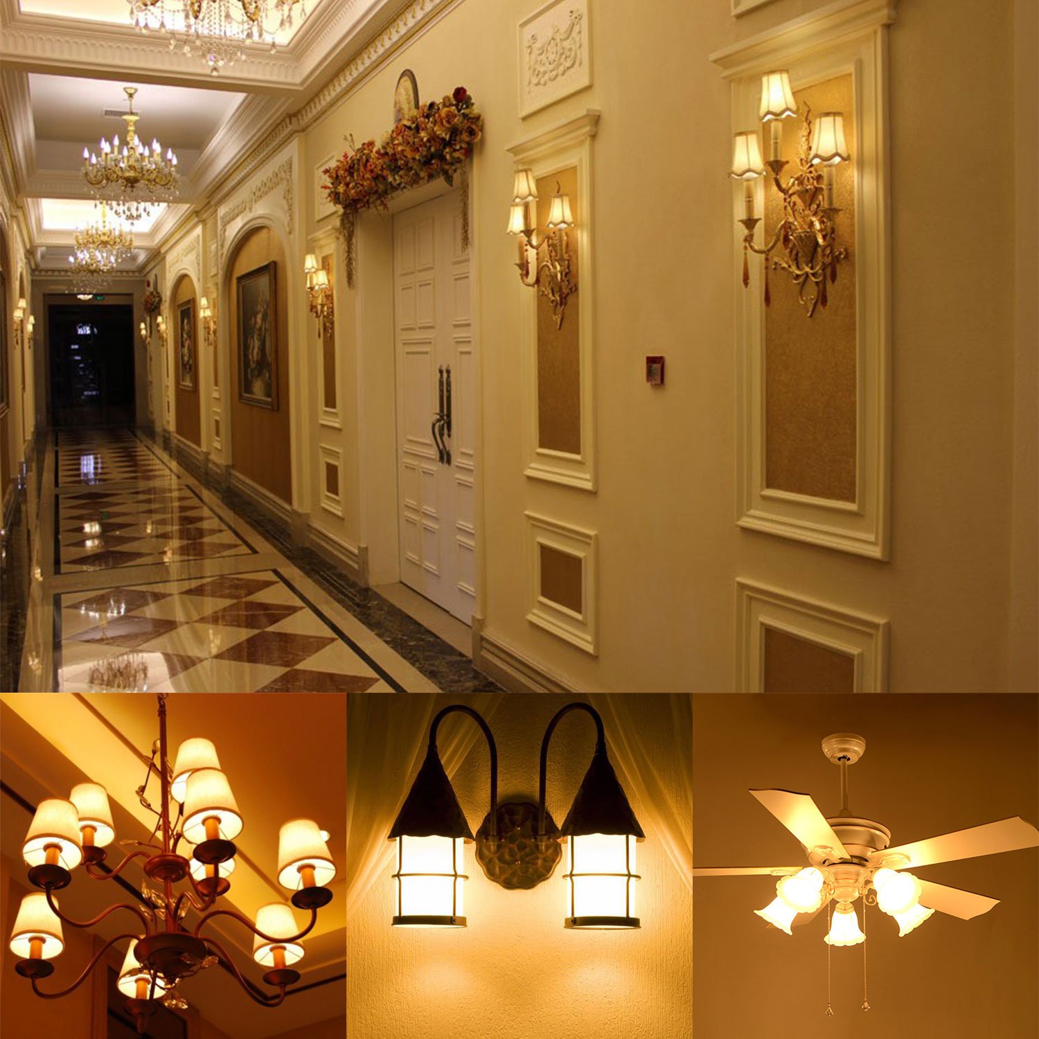 G9 LED Bulb 3W Equivalent to G9 Halogen Bulb 30W, 2700K Warm White G9 Light Bulb Non Dimmable for Home Lighting(6 Pack)