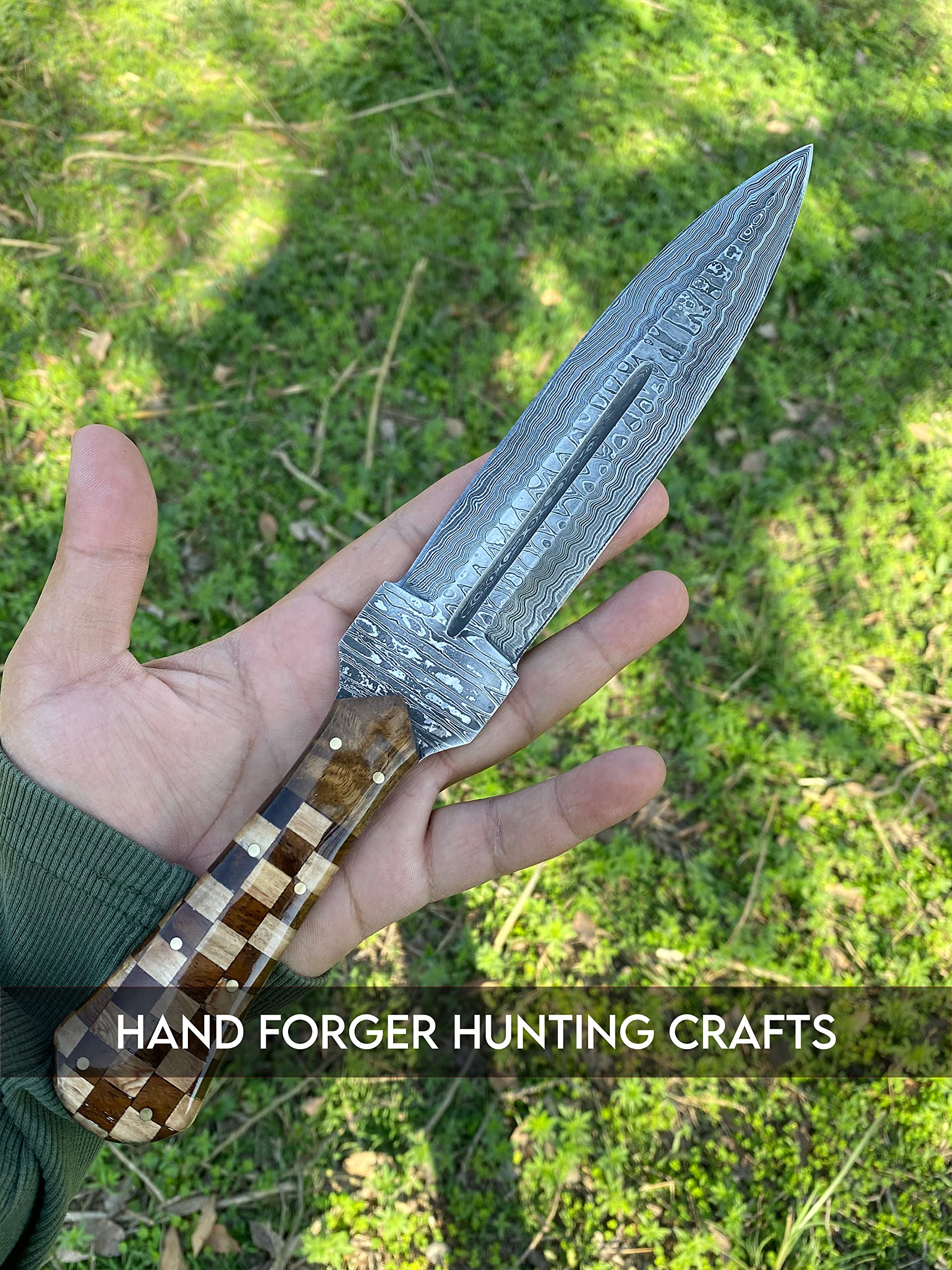 Hand Forger Hunting Crafts Viking Axe Set Hatchet, Throwing Axes, Hand Axe for Him! Woodworking Tools, Viking Gifts for Men, Camping Hatchet, Tomahawk, Bearded Axe Included (RTX 3)
