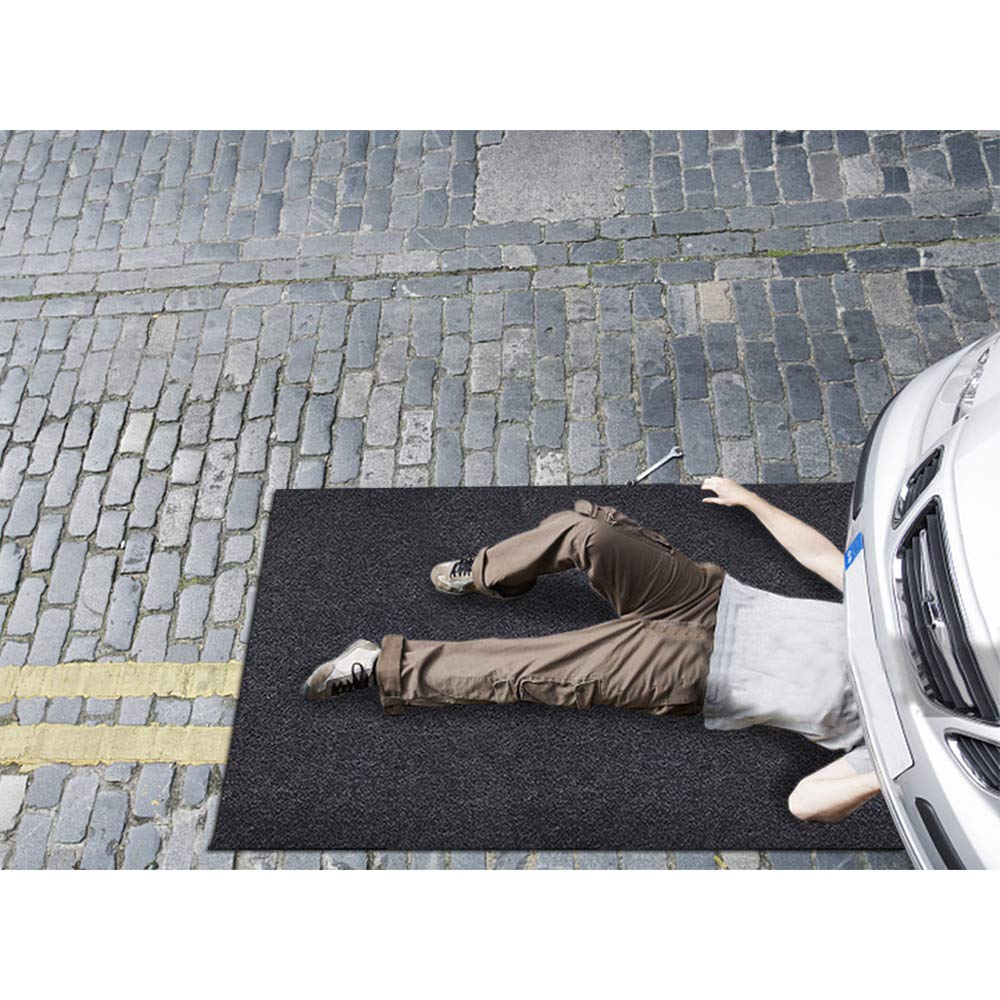 Delooant Maintenance Mat for Under Car or Equipment, Soft and Comfortable,Absorbent,Waterproof,Reusable,Washable,Protect Floor Clean(Maintenance Mat:36inches x 60inches)
