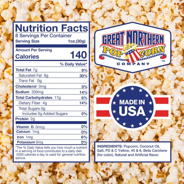 Matinee Countertop Popcorn Machine – 3 Gallon Popcorn Popper, 8oz Kettle, Warmer, and 24 All-In-One Popcorn Packs by Great Northern Popcorn (Red)