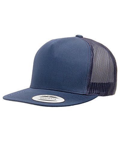 Flexfit Adjustable Snapback Classic Trucker Hat 6006 (Navy) XX-Large
