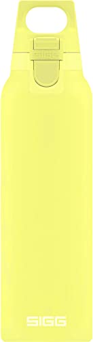 SIGG - Insulated Water Bottle - Thermo Flask Hot & Cold ONE Ultra Lemon - with Tea Infuser - Leakproof - BPA Free - 18/8 Stainless Steel - 17 oz