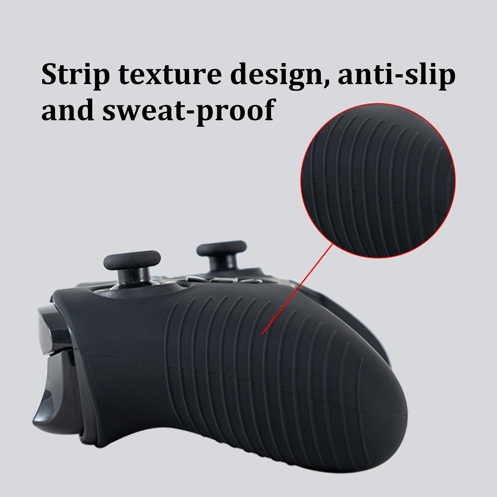 DOYO Silicone Case for Xbox Series X & S Controller Video Games Rubber Cover Skin case Anti-Slip Water Protector Case for Xbox Series X & S Wireless/Wired Gamepad Controller