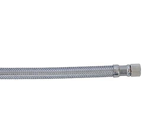 KITCHEN BASICS 101: 241798224 Ice Maker Replacement for Electrolux & Frigidaire Refrigerators 241642511 241798201 241798231 & 10 Foot Universal Ice Maker Flexible Braided Stainless Steel Water Supply