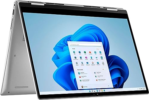 Dell Inspiron 7430 2-in-1 Laptop, Intel 10-Core i7-1355U, 14" FHD+ IPS Touchscreen Display, Iris Xe Graphics, 16GB LPDDR5 4TB SSD, Backlit Keyboard, Fingerprint, Thunderbolt 4, Wi-Fi 6E, Win11 Home