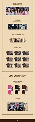 READY TO BE TWICE Album [Random ver.]+Pre Order Benefits+BolsVos K-POP Inspired Digital Planner, Digital Sticker Pack (12th Mini Album)