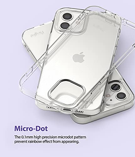 Ringke Air Shoulder Strap Compatible with iPhone 12 Case, Crossbody Neck Lanyard with Clear TPU Silicone Phone Cover for 6.1-inch (2020) - Clear