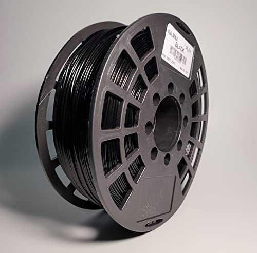 IIIDMAX Nano PLA+ 3D Printer Filament - Enhanced with Nano Diamonds - Tangle Fee, Clog Free, 1.75mm, Dimensional Accuracy +/- 0.03 mm, Nano PLA+ 1kg Spool(2.2lbs), - Fits Most FDM Printers (Black)