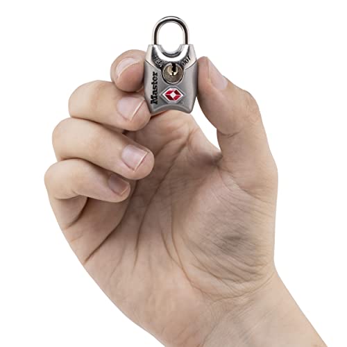 Master Lock 4689T TSA Approved Keyed Lock, 2 Pack, Colors May Vary