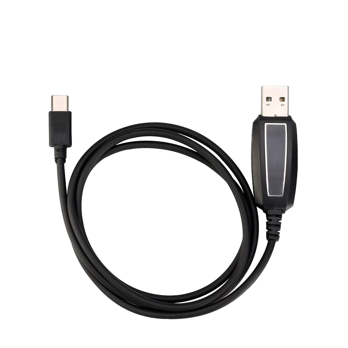 Retevis RT22P RT20 RB66 B3H Programming Cable, Compatible RT22P B3H B3S B3B RT20 RT65 RB19 RB19P RT45P RB66 Two Way Radio, Black Original USB Charging Cable,USB Programming Charging Cable(1 Pack)