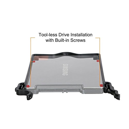 ICY DOCK Tool-Less Triple 3 Bay 2.5 to 3.5 Hard Drive SSD Mounting Bracket Kit Adapter | EZ-FIT Trio MB610SP