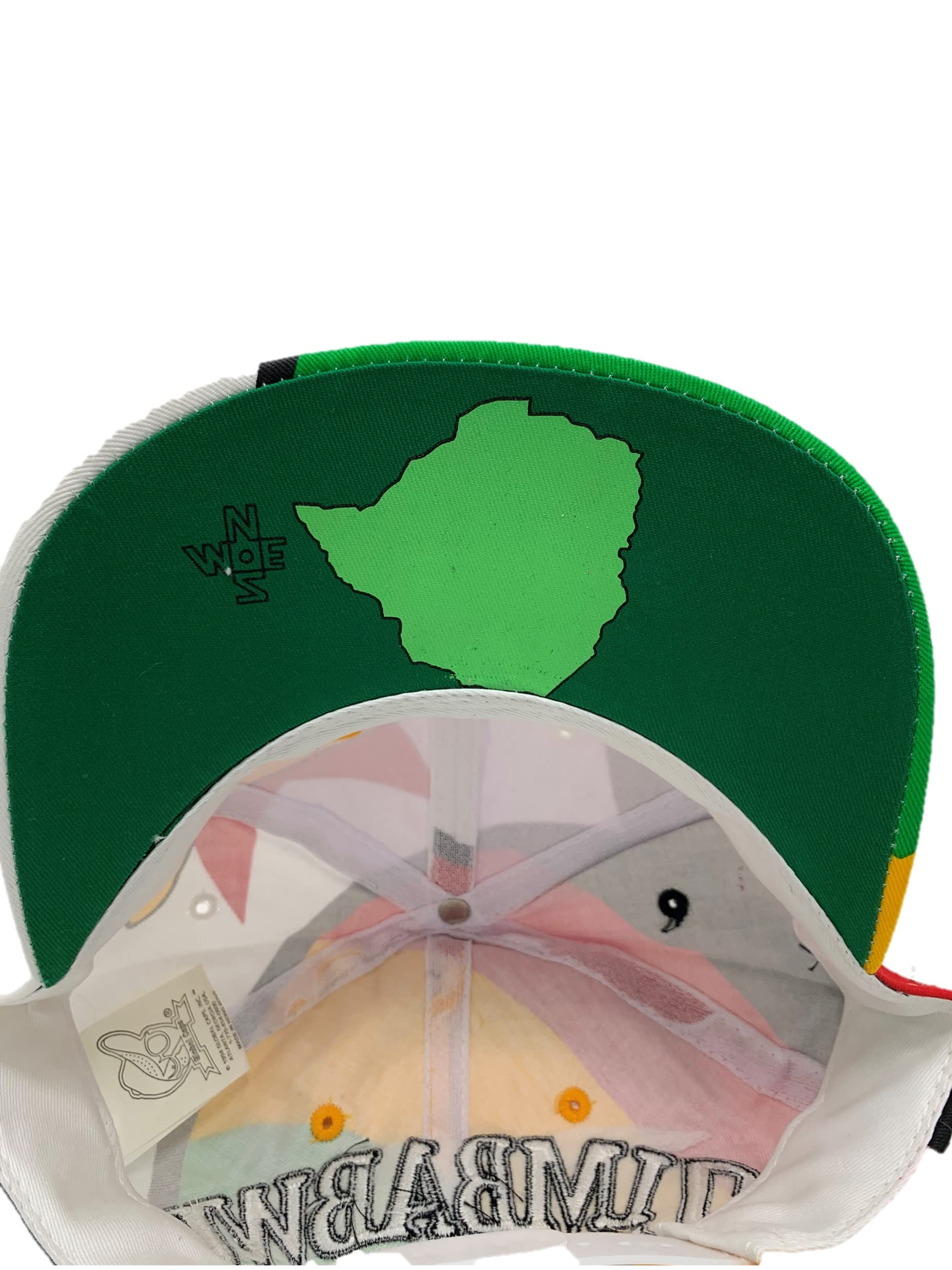 Global Caps, Inc. Zimbabwe Flag Baseball Cap