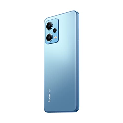 Redmi Xiaomi Note 12 5G (128GB + 6GB) Factory Unlocked 6.67'' 48MP Triple Camera (NOT for USA Market) Extra (w/Fast Car Charger Bundle) (Mystique Blue)