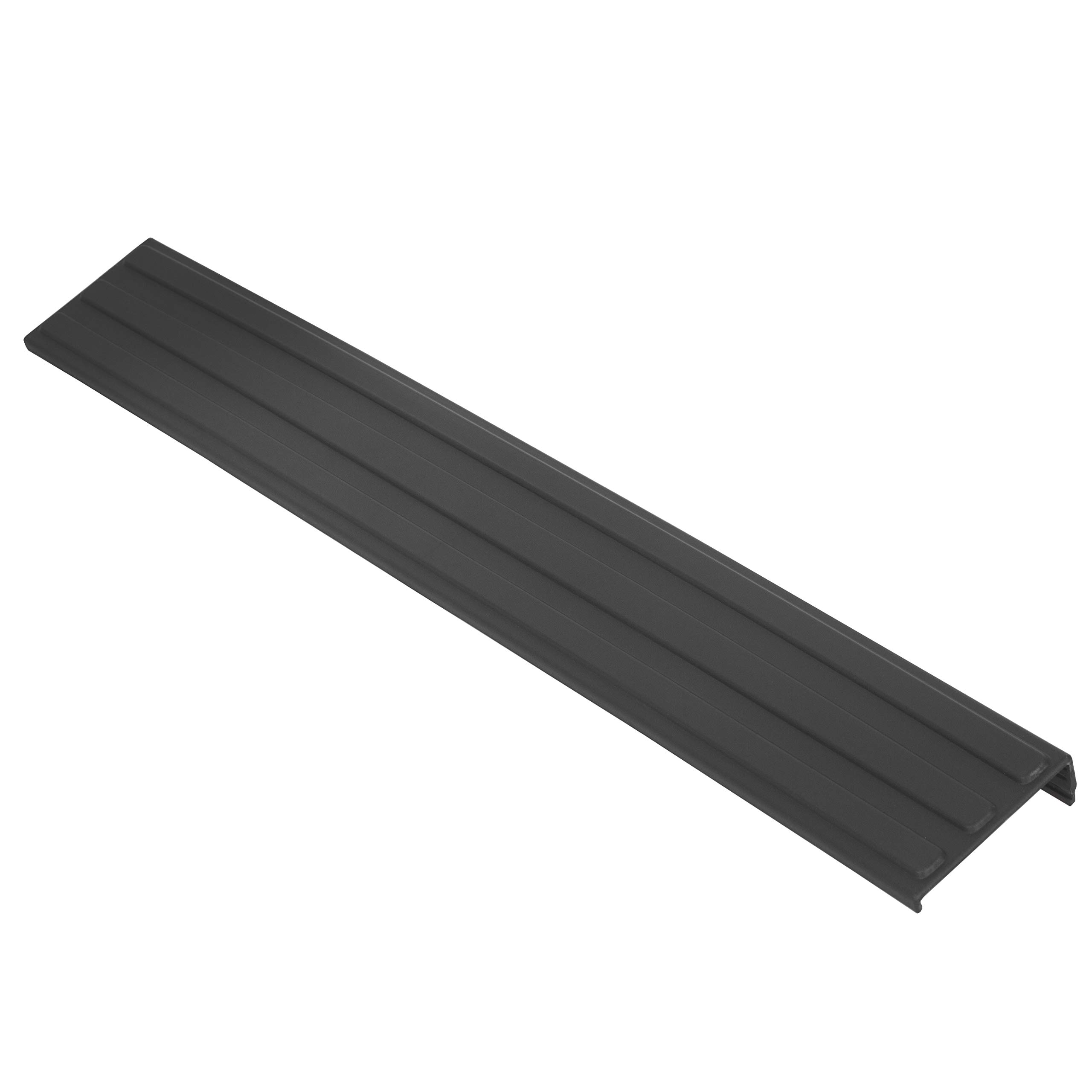 ECOTRIC FO1904107 New Tailgate Flexible Flex Step Center Molding Cap Trim Pad Compatible with 2009-2014 Ford F150 F-150 Replacement for 9L3Z-9940602-BA