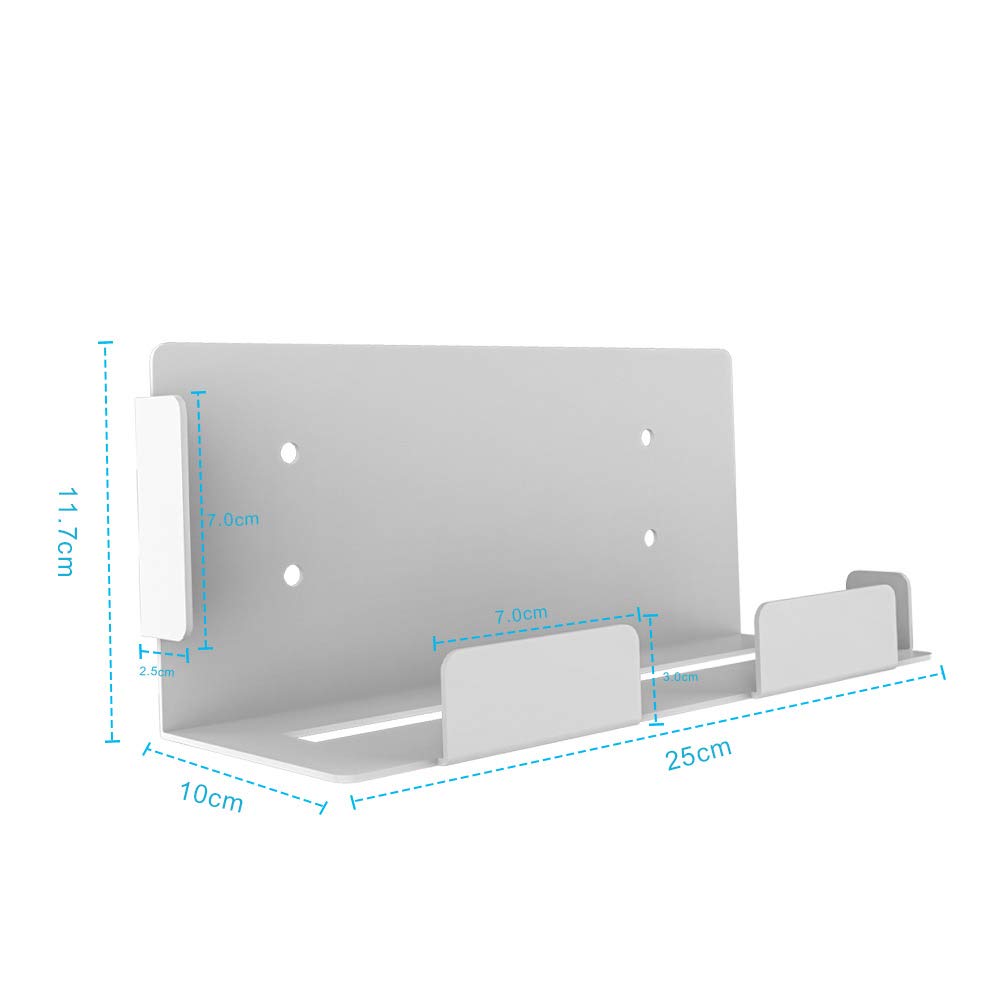 EJGAME Wall Mount Stand Holder Compatible with PS5 Console,Sturdy Storage Bracket Set with Screwdriver and Screws,Wall Display Stable Racks Compatible with Playstation 5 Game Console
