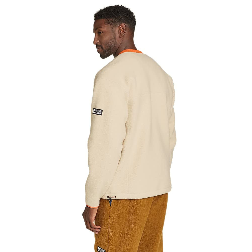 Eddie Bauer EBTek Pullover Crew, Beige, Large, Tall