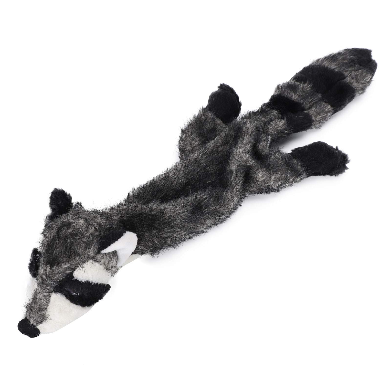 Qyebavge Stuffing-Free Plush Fox Dog Toy - Durable Squeaky Puppy Teething Chew for Dental Health