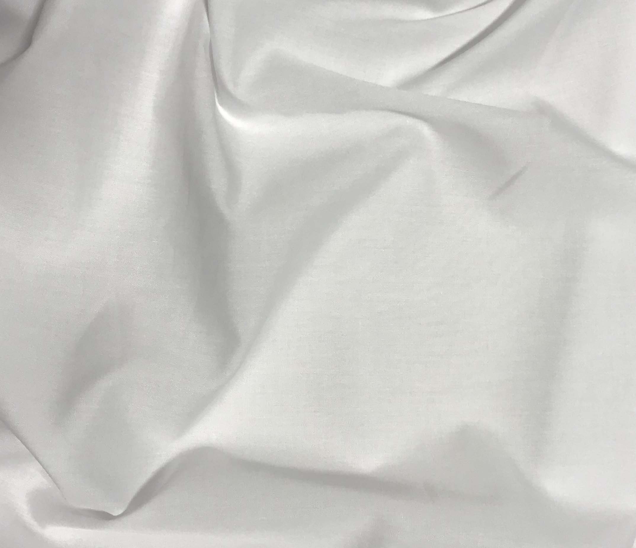 Spechler-Vogel Fabric - White Imperial Batiste Poly/Cotton