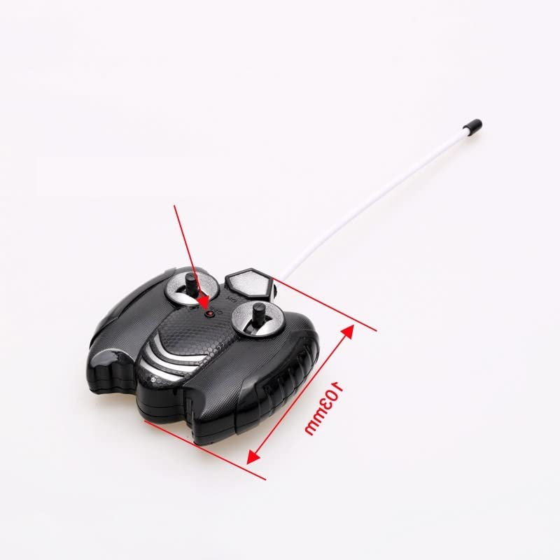 XUCHIL RC Toys 4CH 27MH-z Transmitter+Receiver Board 4.5v/5.5v/6v/7.2v Remote Controller Kit for Radio Control Car Boat Robot Model (Color : Only Controller, Size : 1)