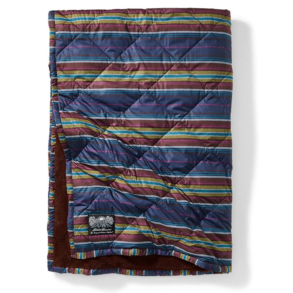 Eddie Bauer Oversized Down Throw, True Blue, ONE Size