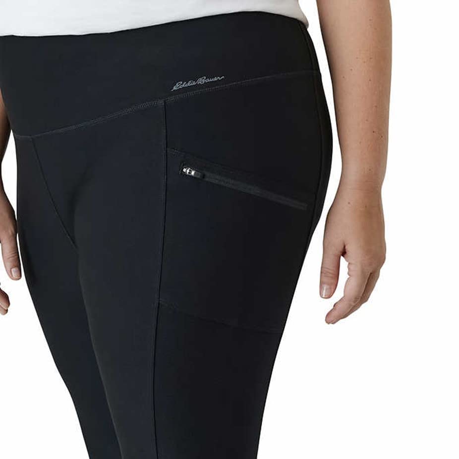 Eddie Bauer Women's Rainier Pants, Black Rainier, 14