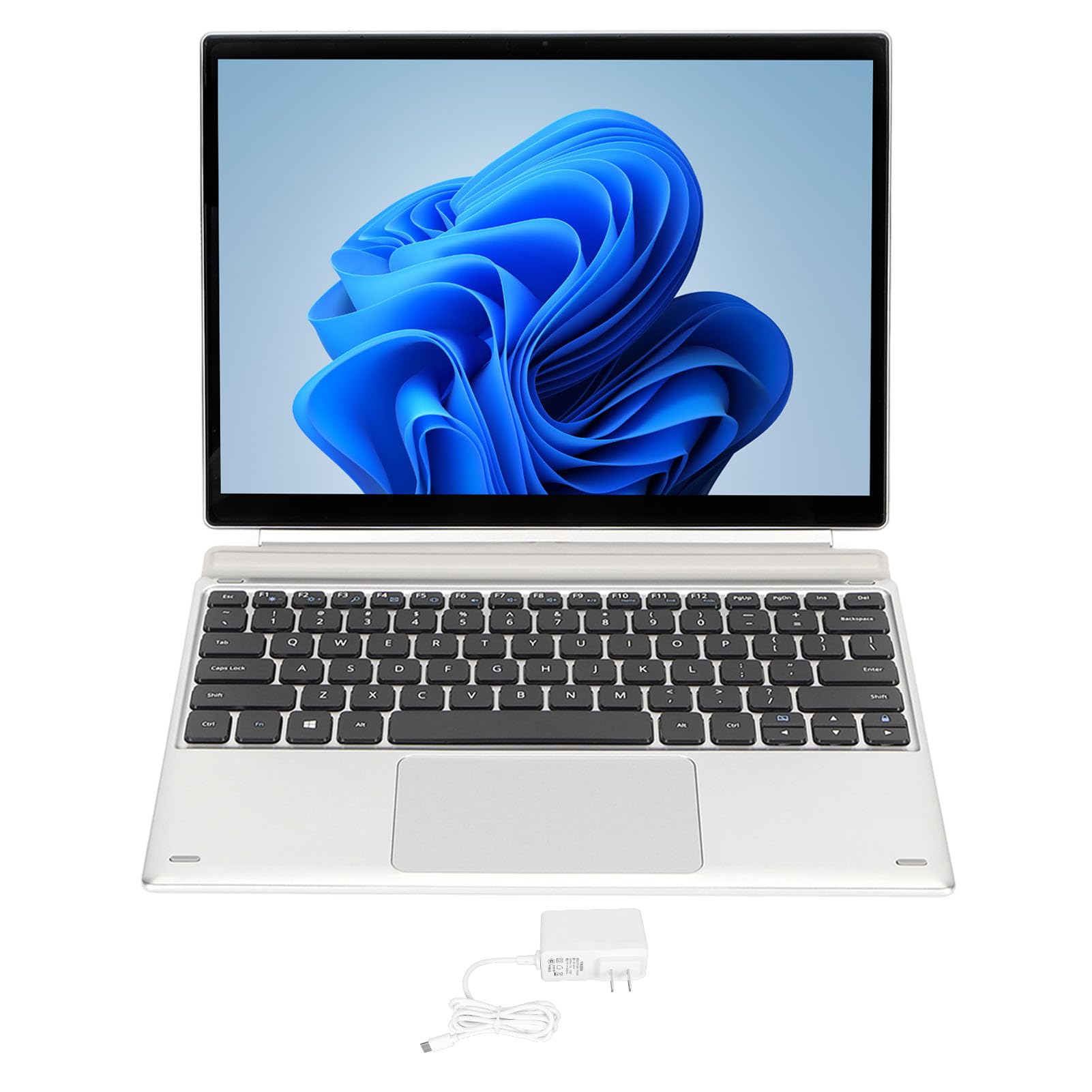 FECAMOS Laptop 100-240v 2.4ghz 5ghz Portable WiFi 16gb 2880x1920 Resolution with Magnetic Keyboard for Home (16+512G US Plug)