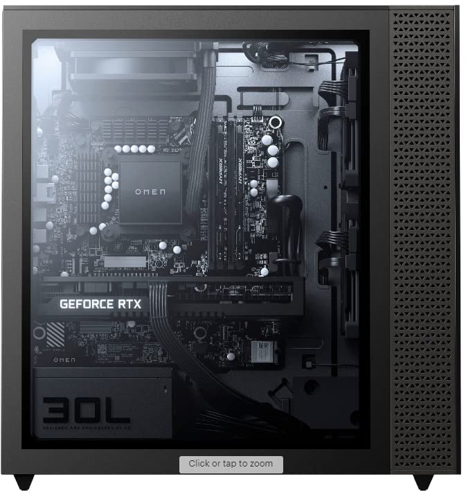 HP OMEN Gaming Premium Desktop | AMD Ryzen 7 5800X 8-Core Upto 3.8GHz | 32GB RAM | 1TB SSD | NVIDIA GeForce RTX 3080 | Windows 11 Home | Keyboard and Mouse | with Mouse Pad Bundle