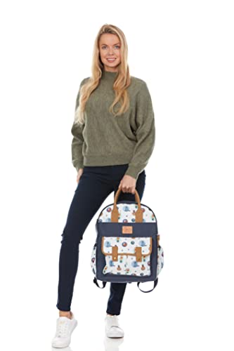 Disney Baby Diaper Bag, Winnie The Pooh Double Hnadle, Backpack