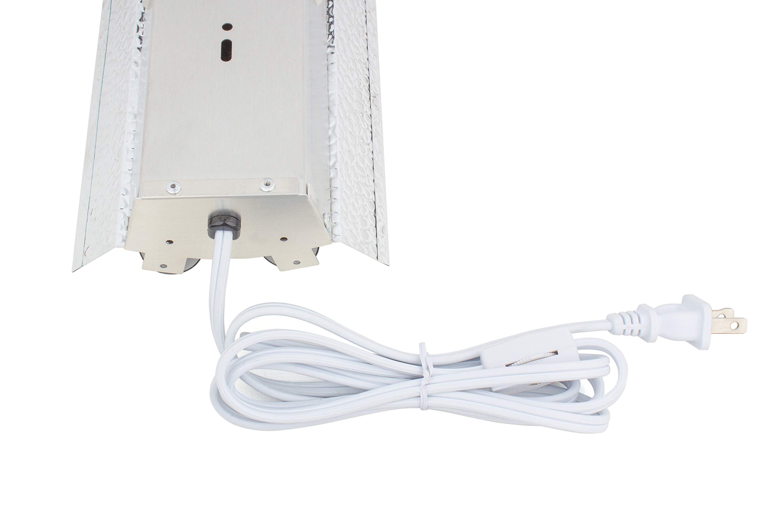 Durolux DLED822SVG 50W LED Grow Light - Over 50% EnergySaving! (2 FT, Red White Blue - Veg & General Growing)