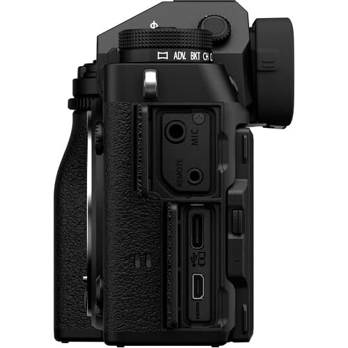 Fujifilm X-T5 Mirrorless Digital Camera with XF 16-80mm f/4 R OIS WR Lens Bundle, Includes: SanDisk 128GB Extreme PRO SDXC Memory Card, Spare Fujifilm NP-W235 Battery + More