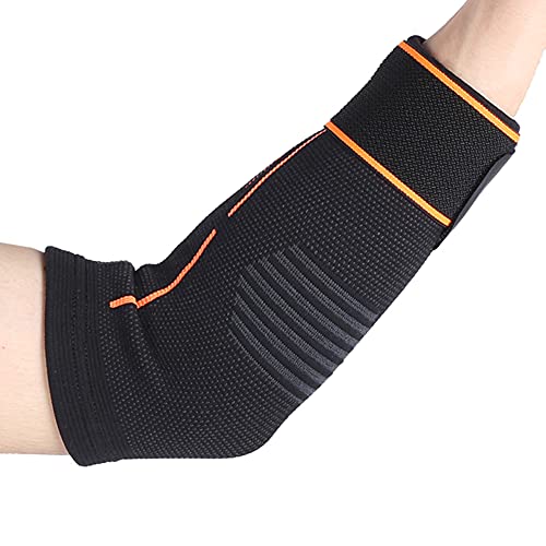 Gaeirt Elbow Support Sleeve, High Stretch Protective Elbow Guard Easy To Wear for Daily Injury(L)
